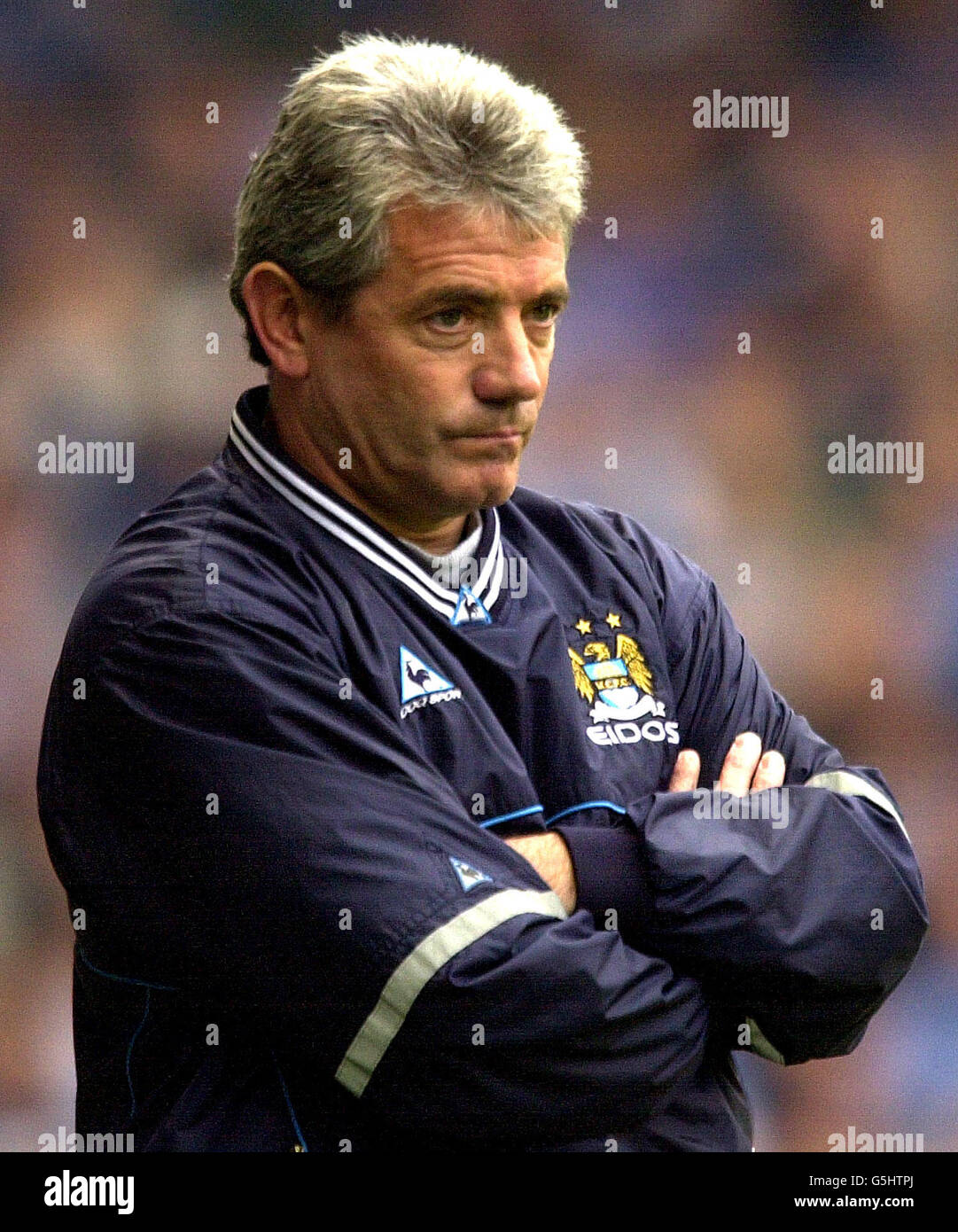 Manchester City's manager Kevin Keegan during the Nationwide Division ...