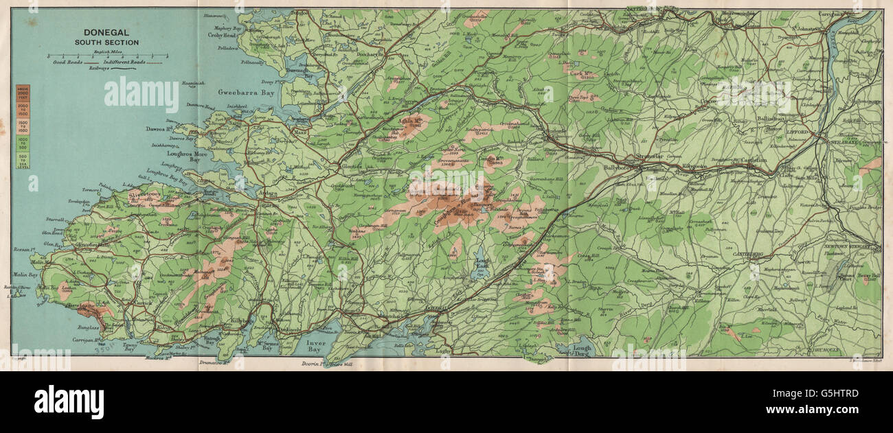 Bluestack mountains donegal hi-res stock photography and images - Alamy