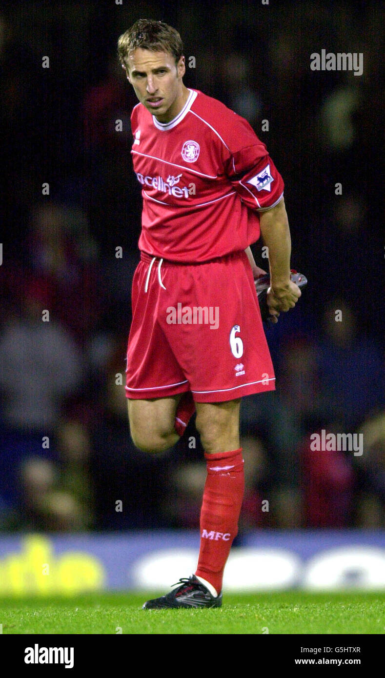 FOOTBALL MIDDLESBROUGH GARETH SOUTHGATE Stock Photo - Alamy