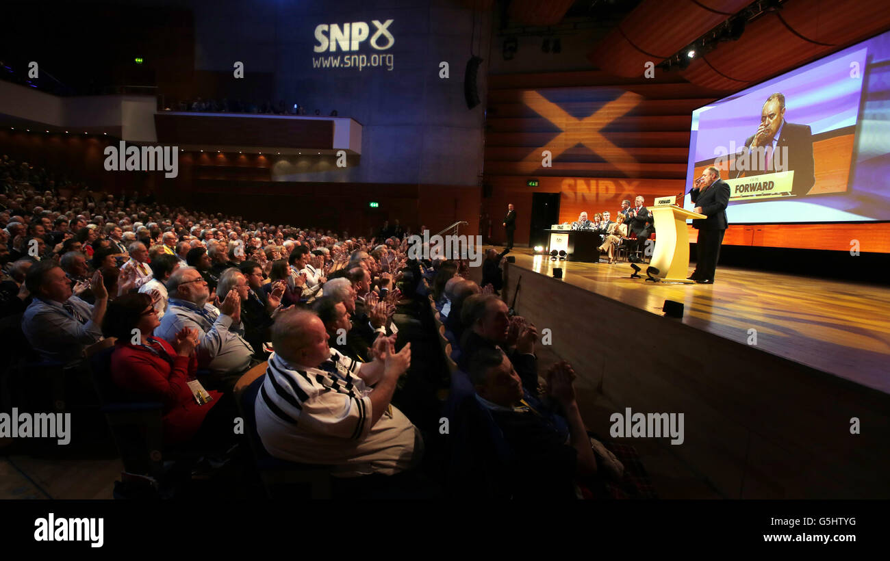 SNP annual conference 2012 Stock Photo - Alamy