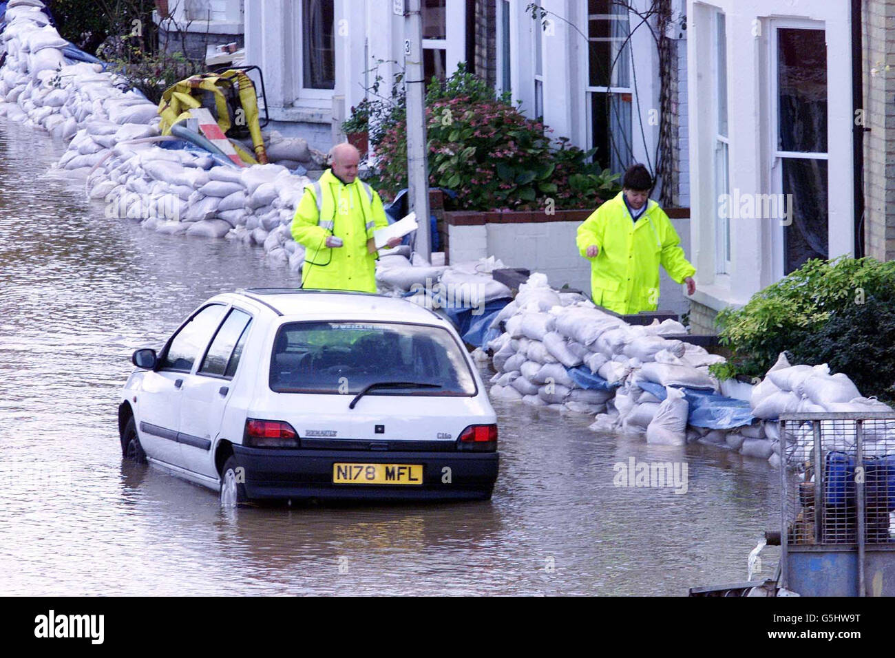 Flooding in Cambridge Stock Photo - Alamy