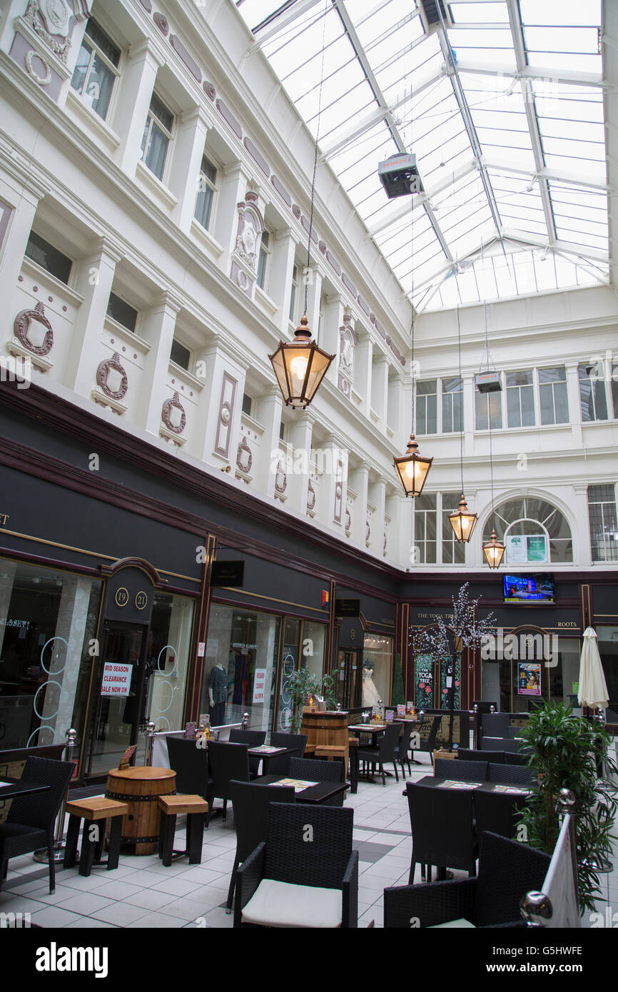 Stirling Arcade Shopping Centre, Scotland, UK Stock Photo - Alamy