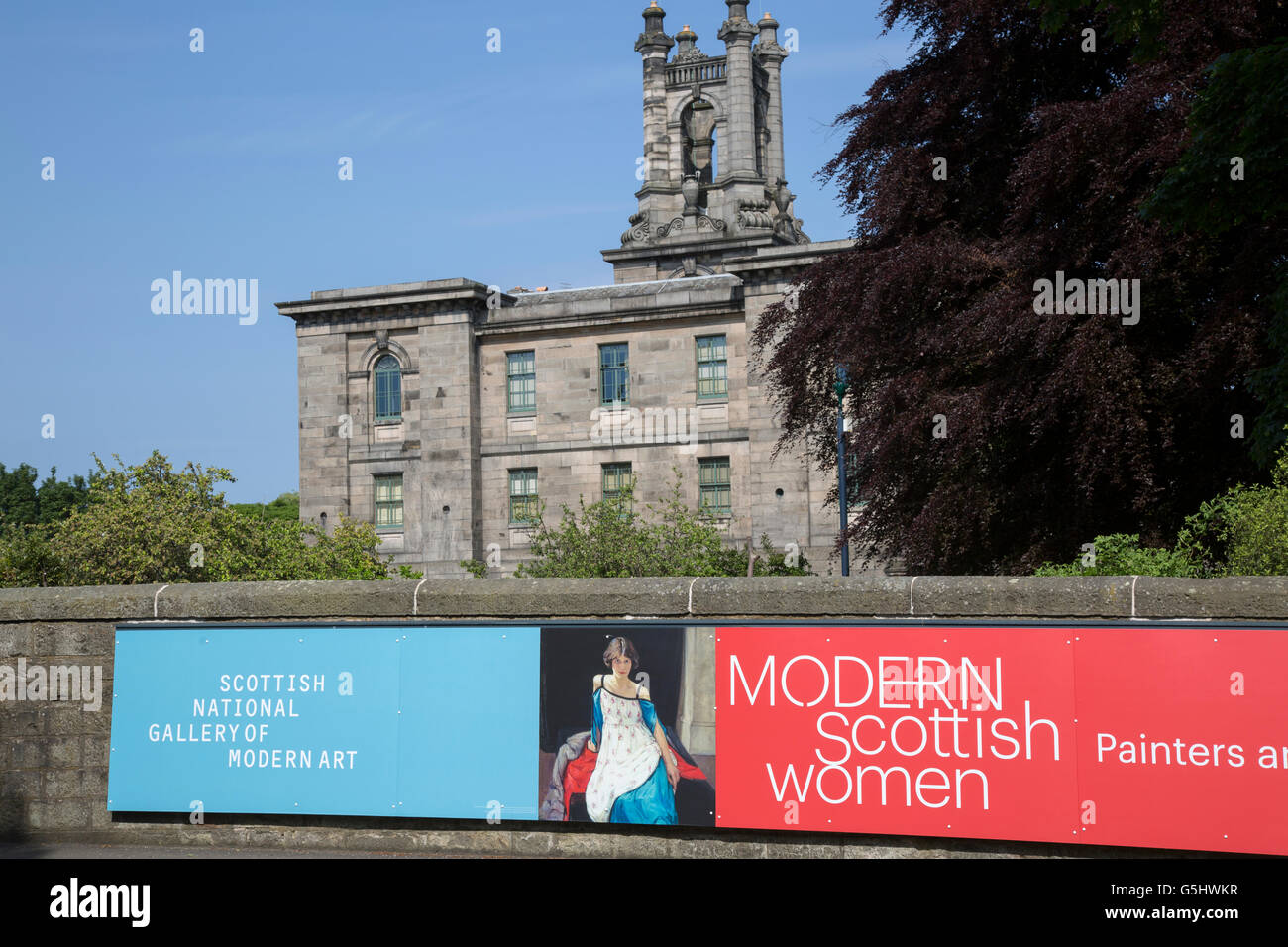 Scottish National Gallery of Modern Art; Edinburgh; Scotland Stock ...