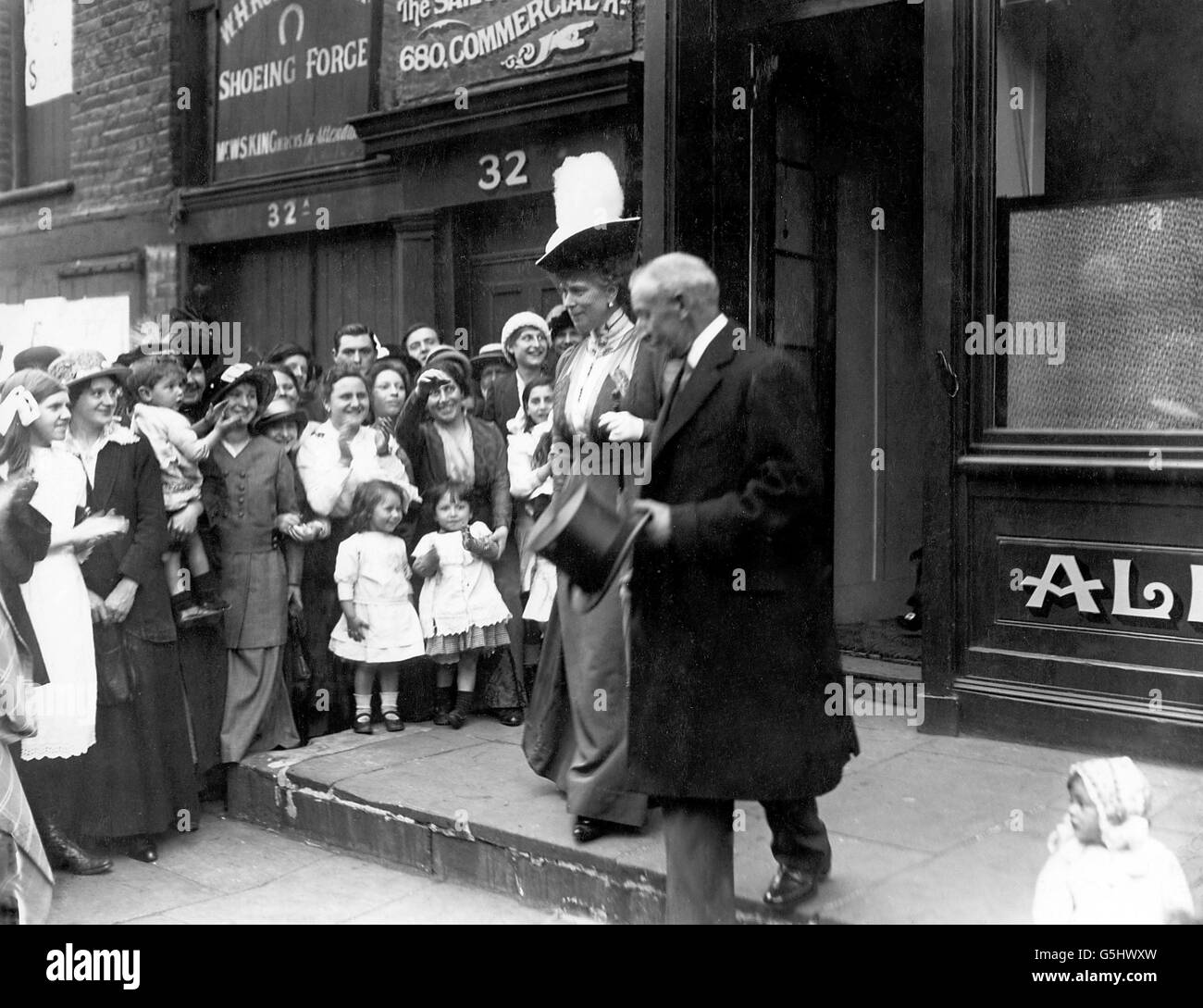 World War One - Queen Mary - London Stock Photo - Alamy