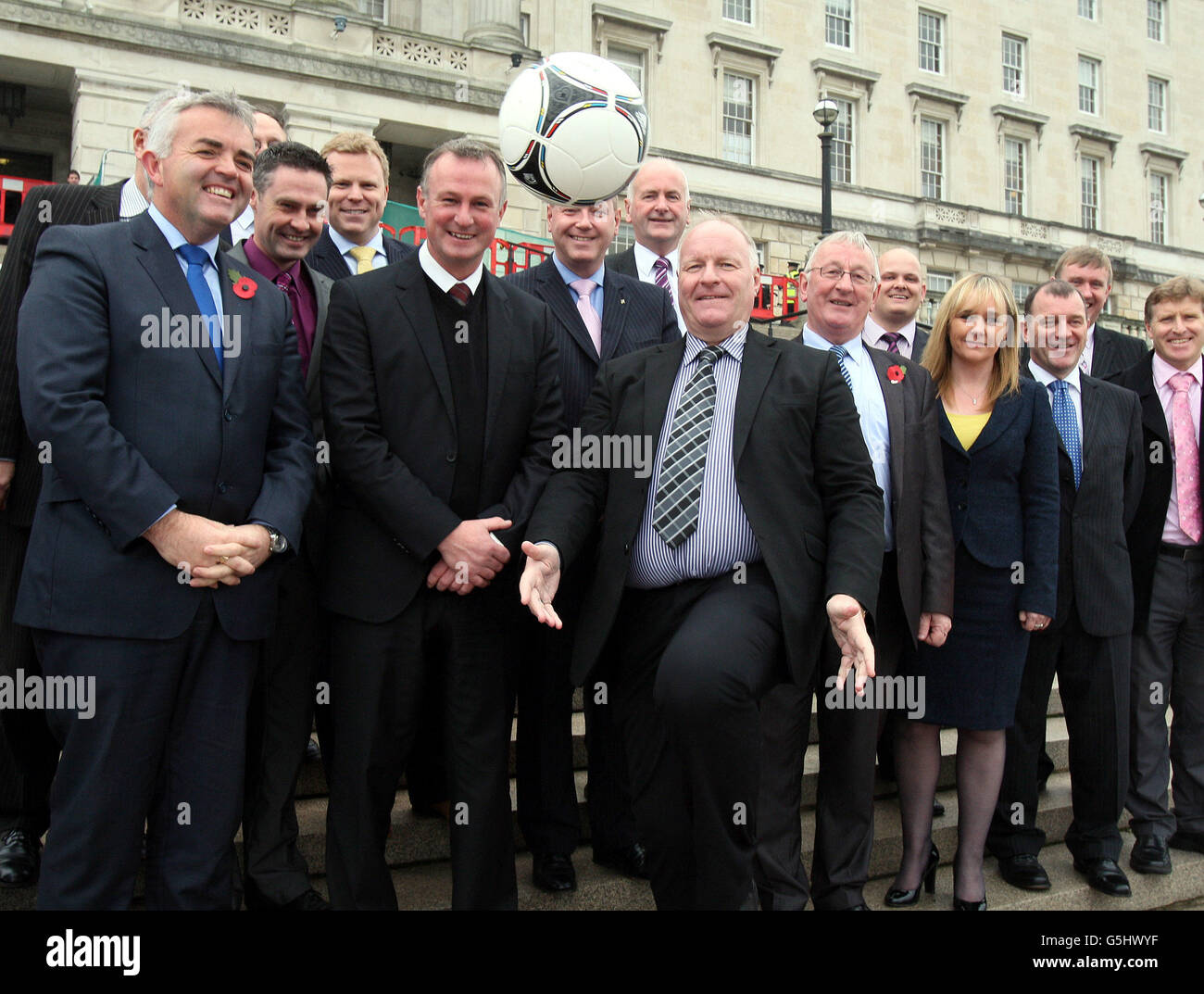 Football for All launch Stock Photo - Alamy