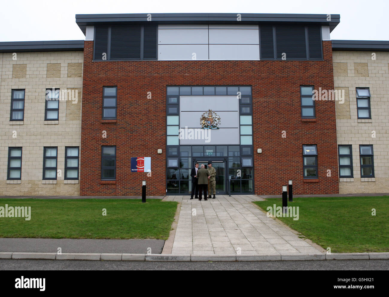 Colchester Garrison Military Court stock Stock Photo - Alamy