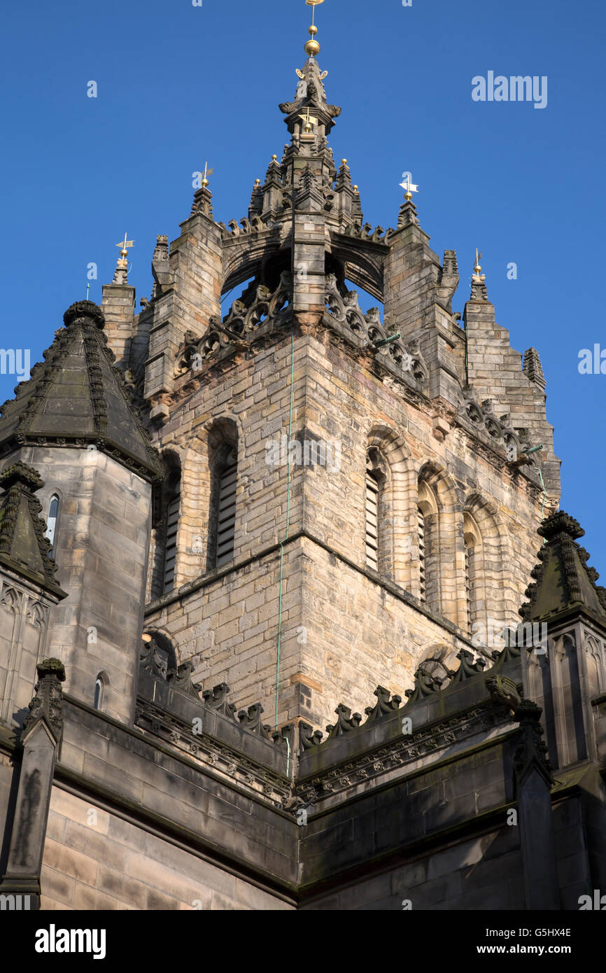 St Giles Cathedral Church; Royal Mile; Lawnmarket; Edinburgh; Scotland ...