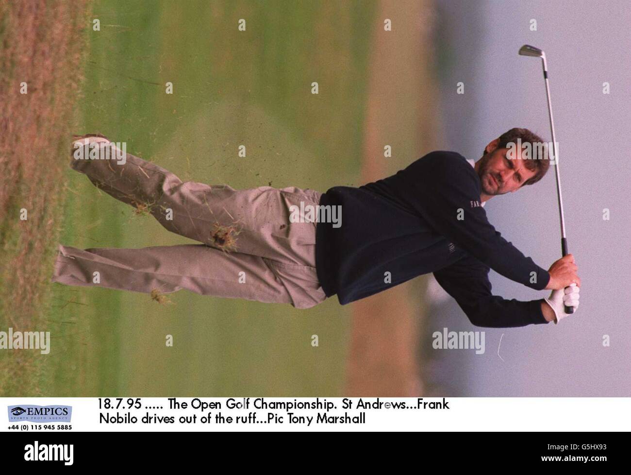 Frank nobilo drives out rough hi-res stock photography and images - Alamy