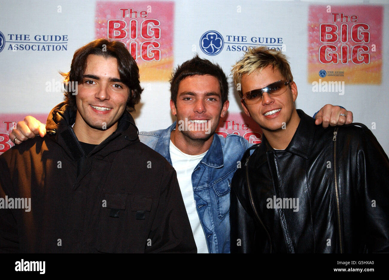 boy band BB Mak at London's Wembley Arena during a concert for The ...