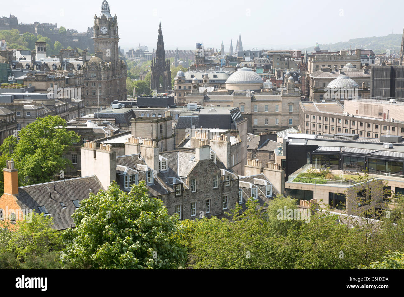 Carlton hill view hi-res stock photography and images - Alamy
