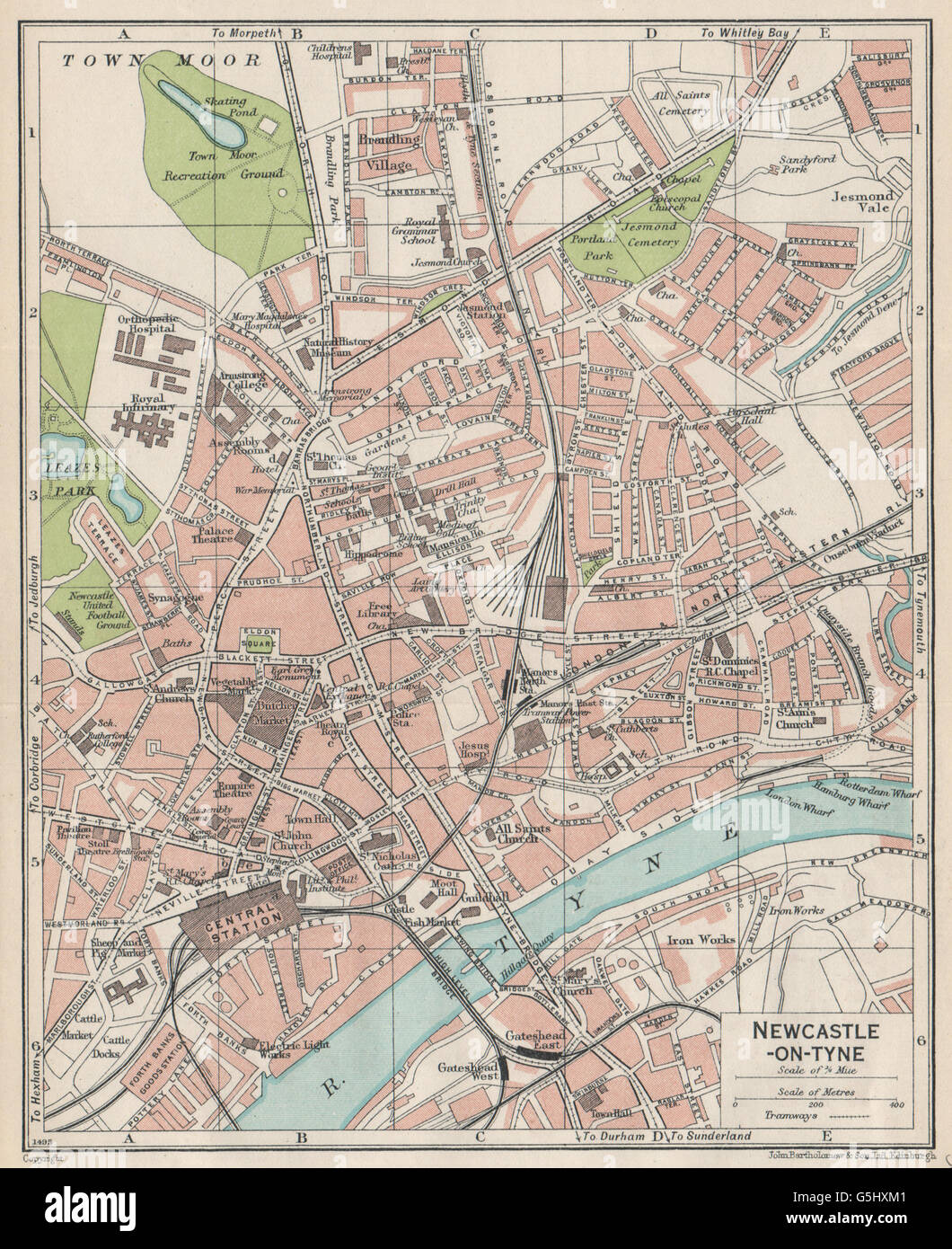 Map of england 1930 hi-res stock photography and images - Alamy