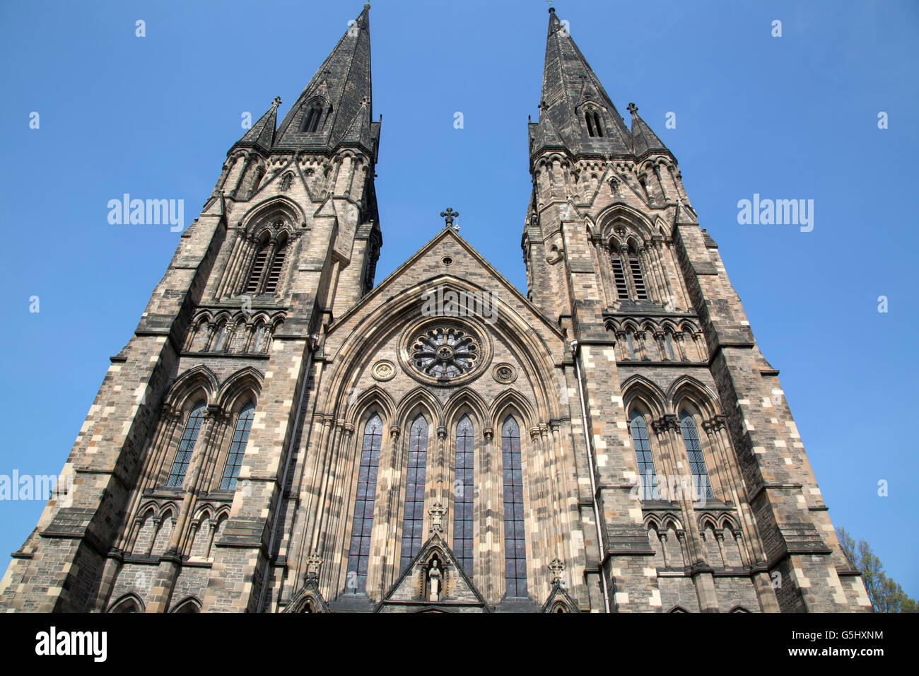 St Mary's Episcopal Cathedral Church, Edinburgh, Scotland Stock Photo ...