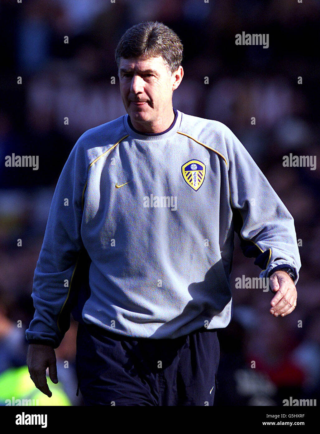 Leeds coach: Brian Kidd on his return to Old Trafford. PA Photo: Martin ...