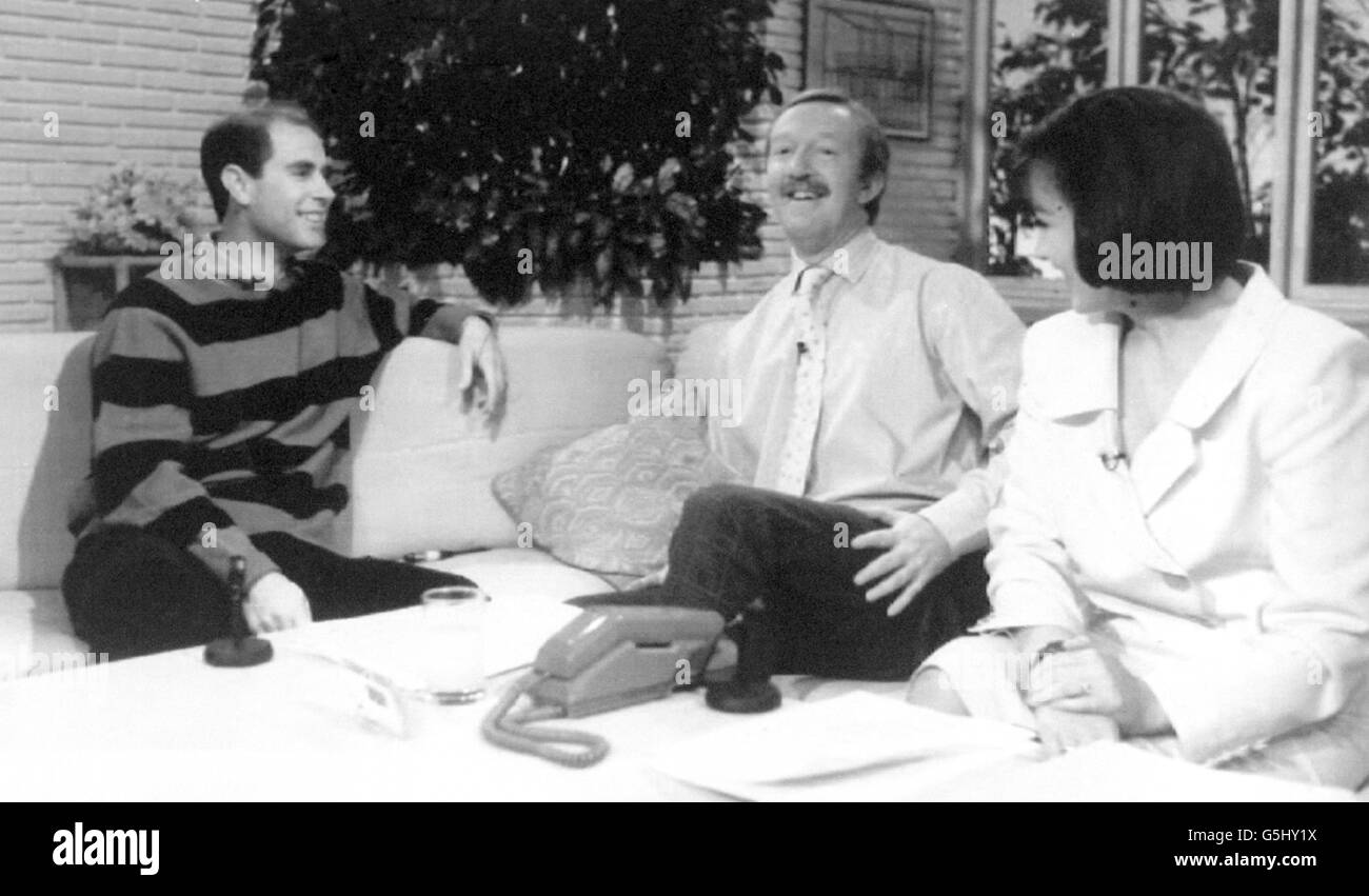 Television presenters television programmes hi-res stock photography ...