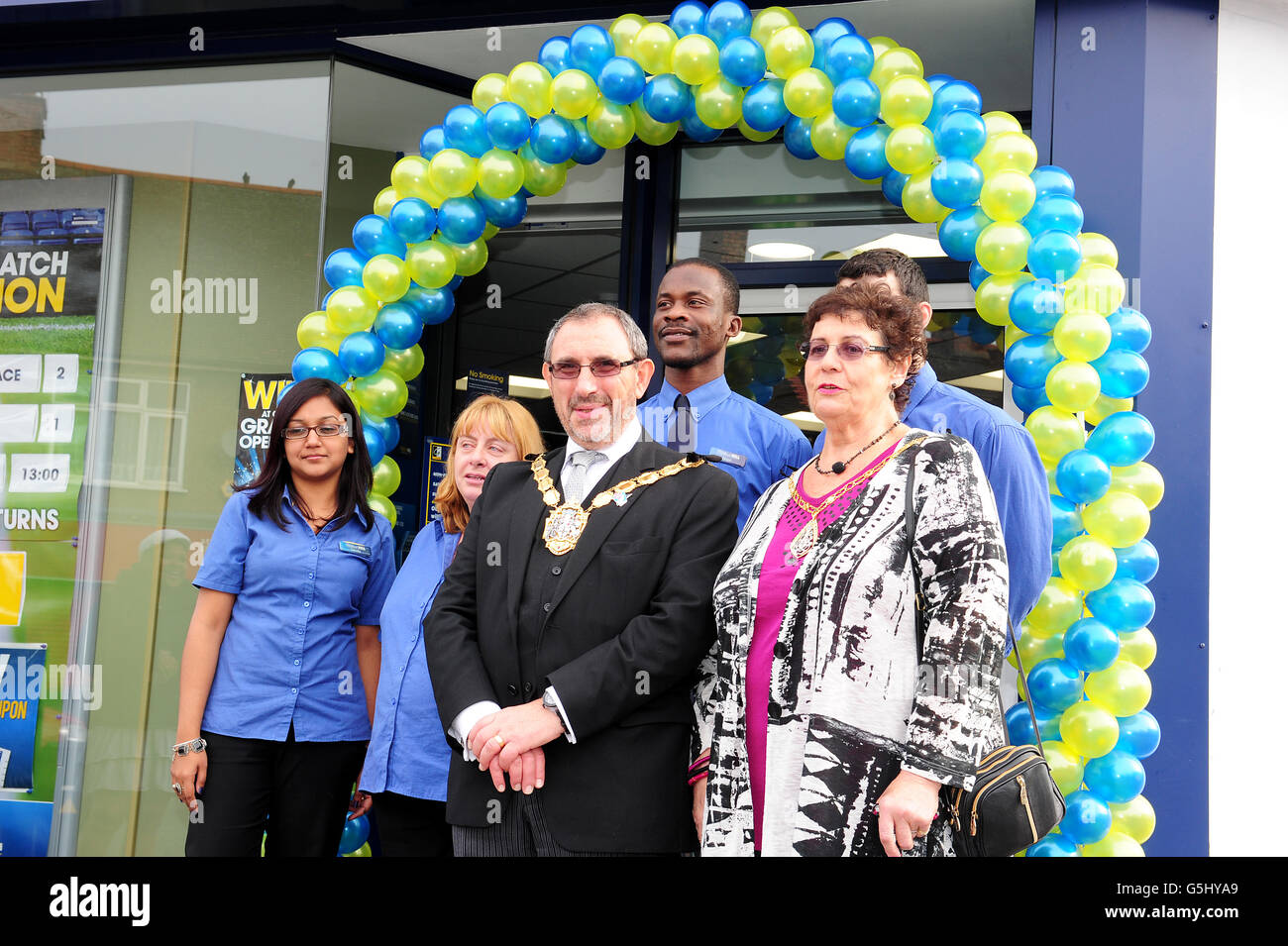 Mayor of Croydon, Councillor Eddy Arram, accompanied by Mayoress, Mrs ...