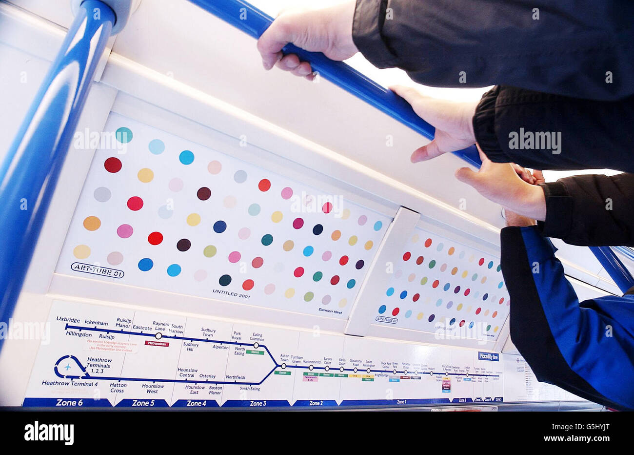 Piccadilly tube poster hi-res stock photography and images - Alamy