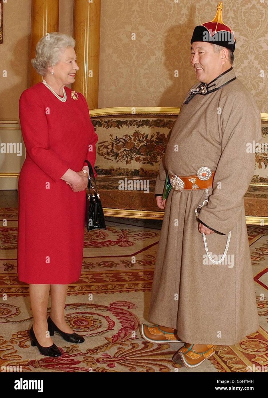 Britain Queen Elizabeth II - Buckingham Palace Stock Photo - Alamy