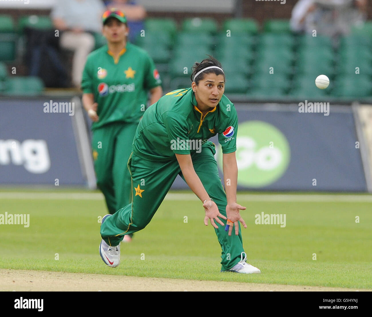 PakistanÃ¢Â€Â™s Asmavia Iqbal during the Royal London One Day ...