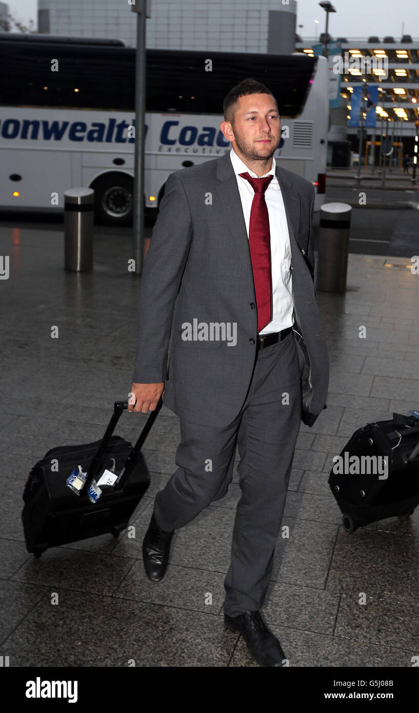 Cricket - England Team Departure - Heathrow Airport. England's Tim ...