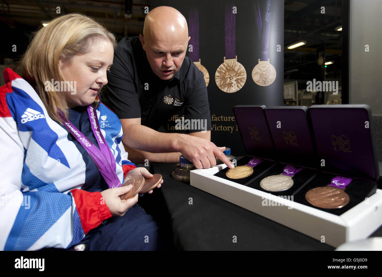 Welsh olympic medallist hi-res stock photography and images - Alamy