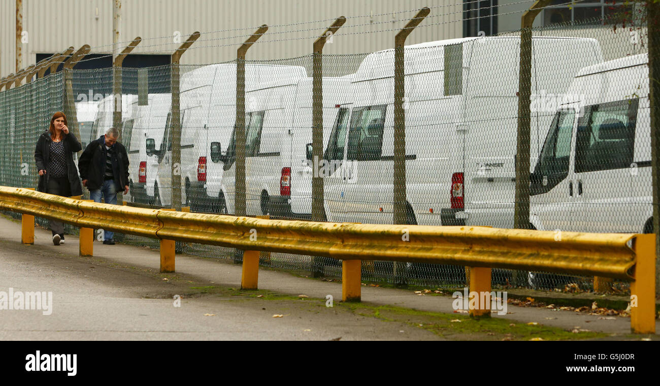Transit van ford factory hi-res stock photography and images - Alamy