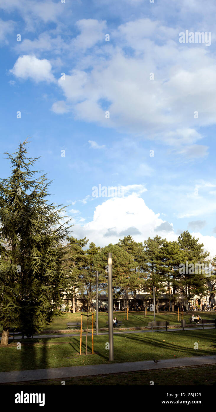 Tasmajdan park in Belgrade city Serbia Stock Photo - Alamy