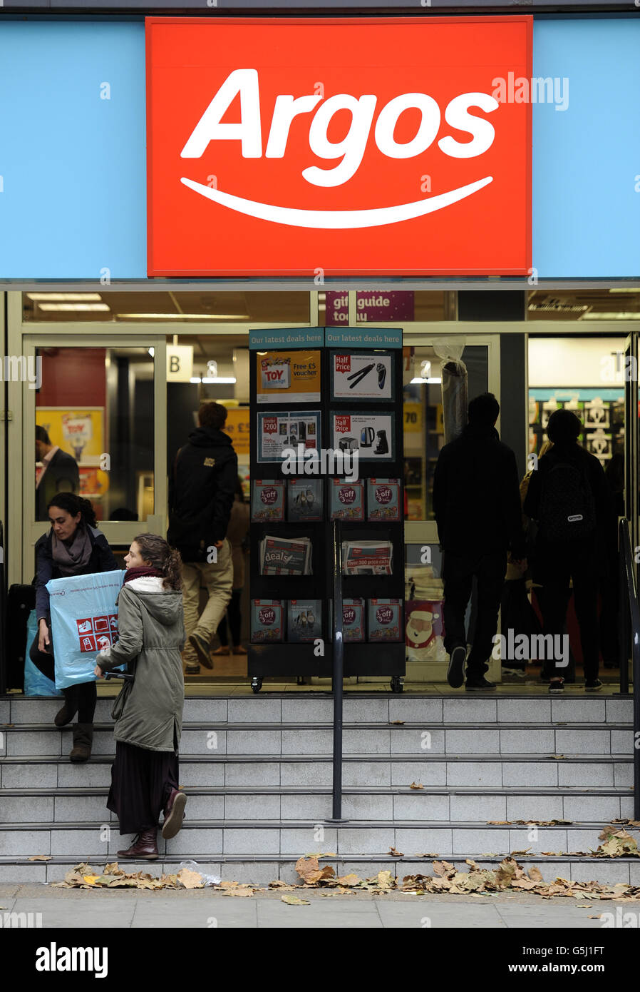 Argos stock. General view of Argos at 5 Grays Inn Road, London Stock ...