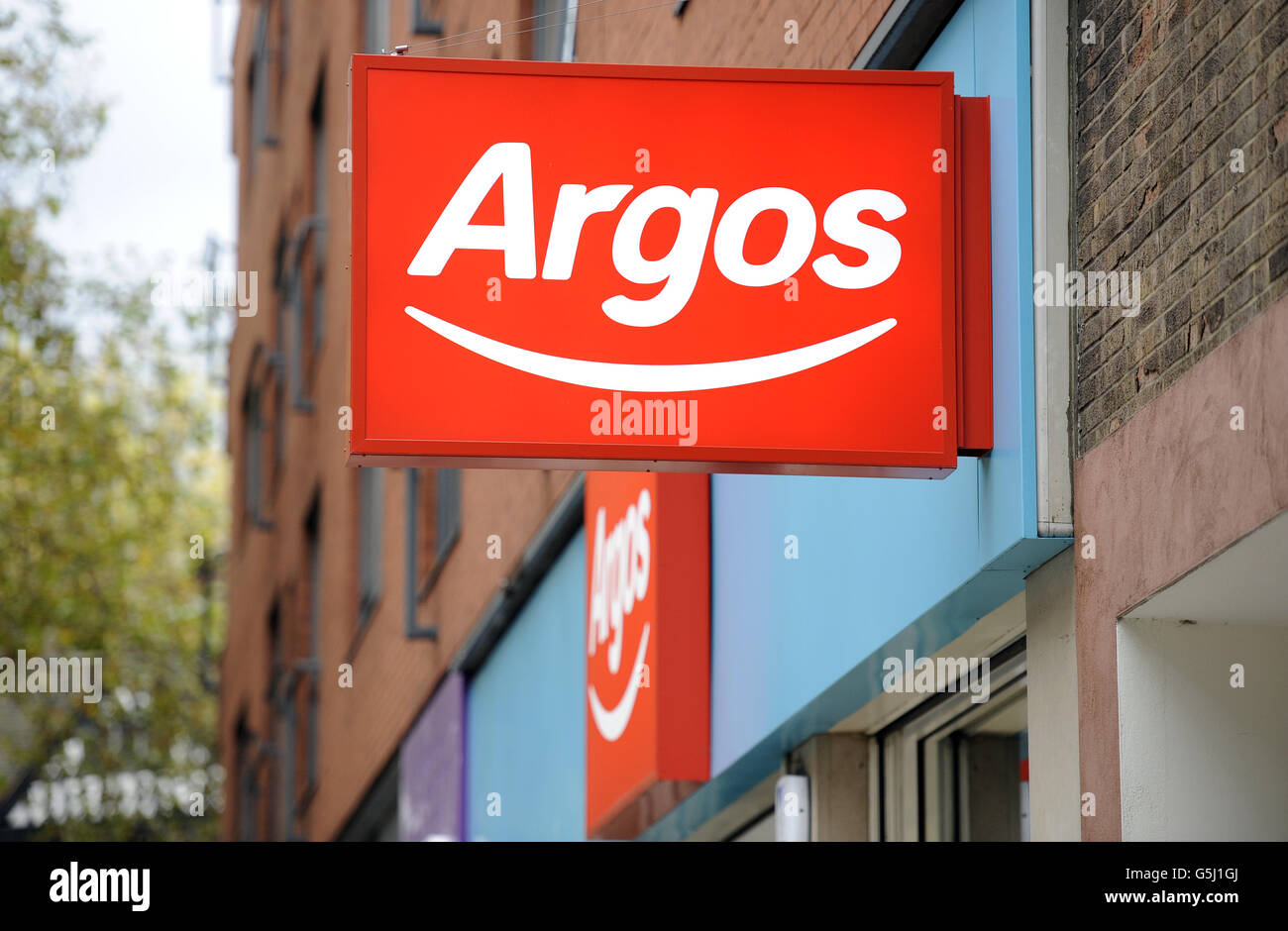 Argos stock. General view of Argos at 5 Grays Inn Road, London Stock ...