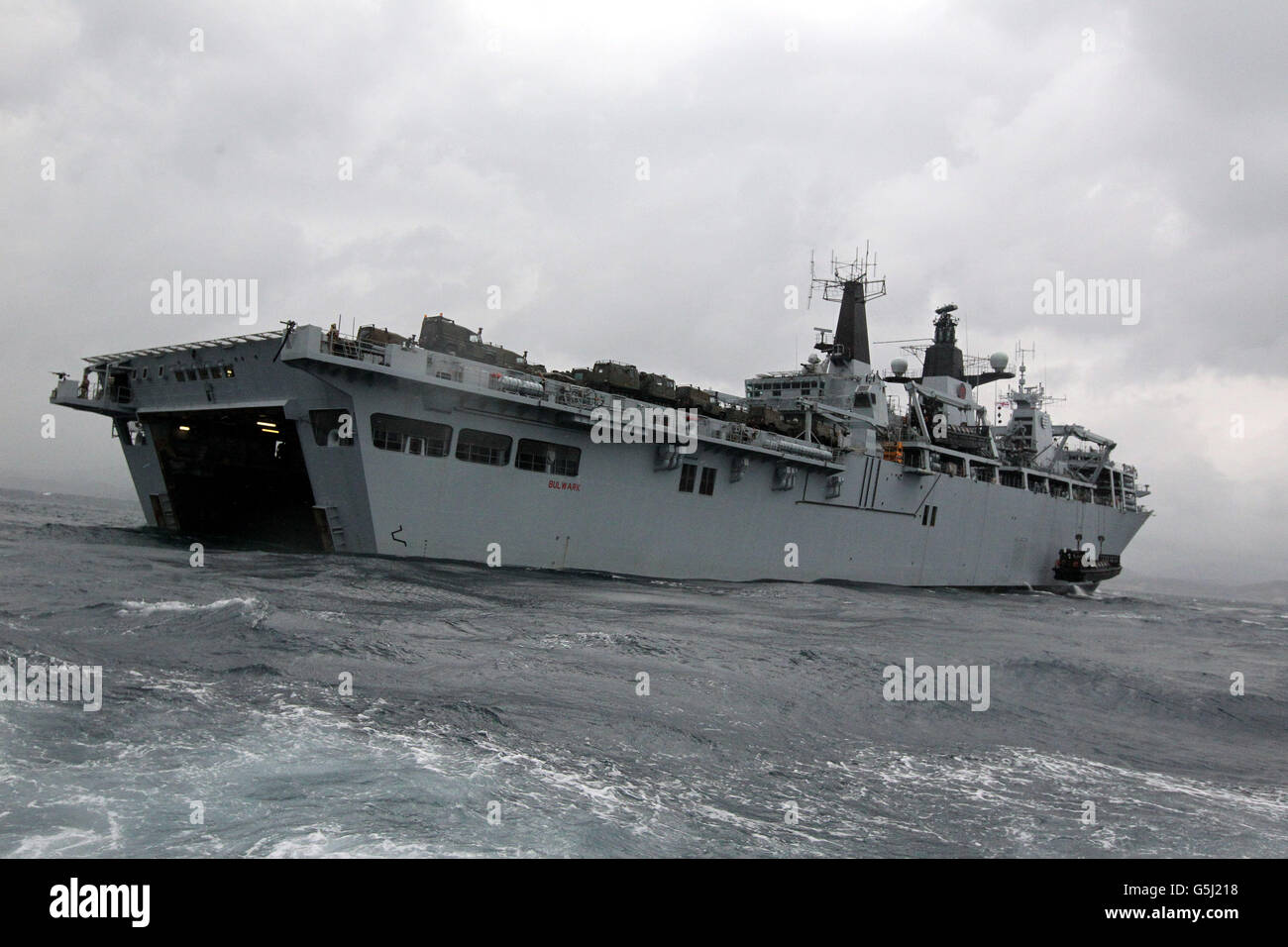 UK-French naval exercise Stock Photo - Alamy