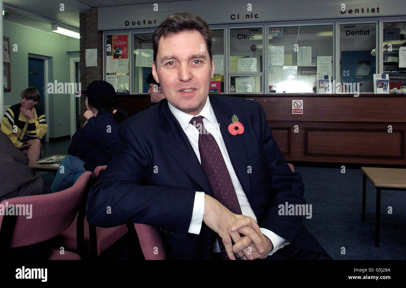 Health 1 2 half length poppy clinic alan milburn hi-res stock ...