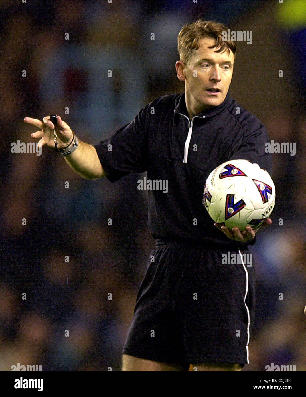 Referee tony leake hi-res stock photography and images - Alamy