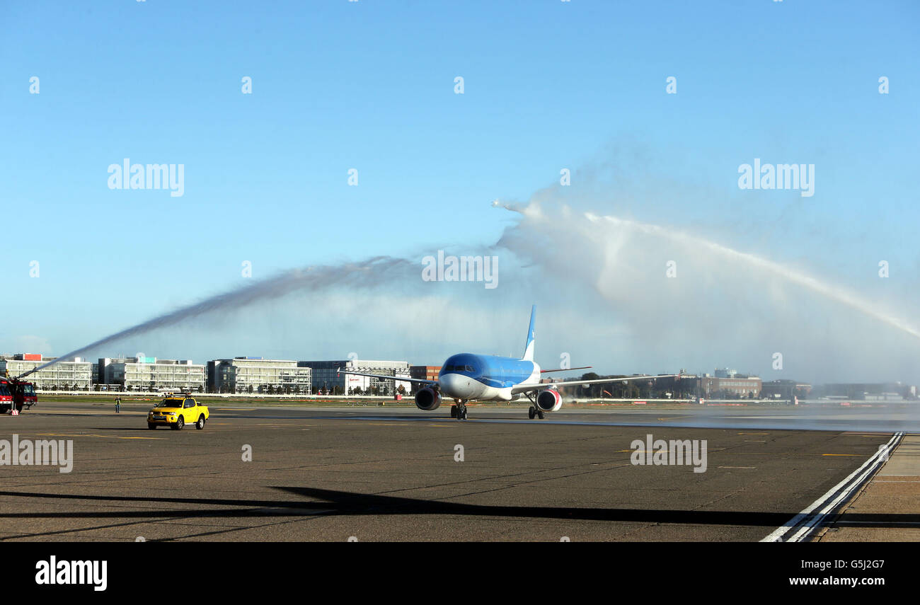 BMI last flight Stock Photo - Alamy
