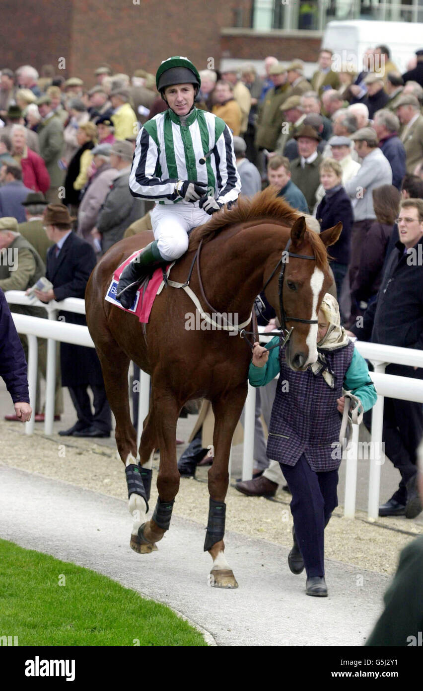 Jockey Tony Dobbin riding Barton at Wetherby Race Course Stock Photo ...