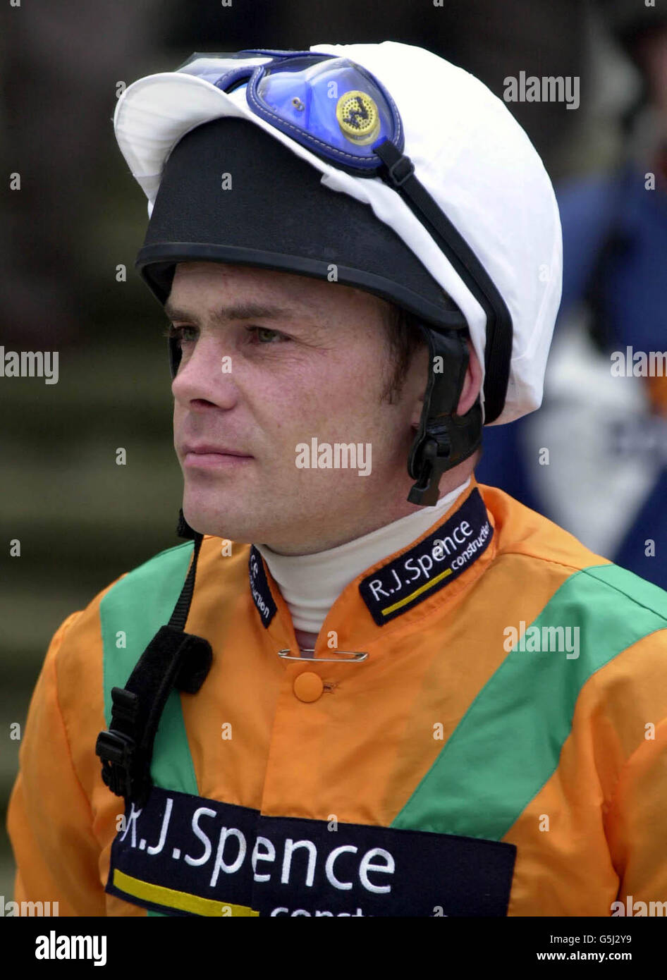 Jockey Adrian Maguire Stock Photo - Alamy