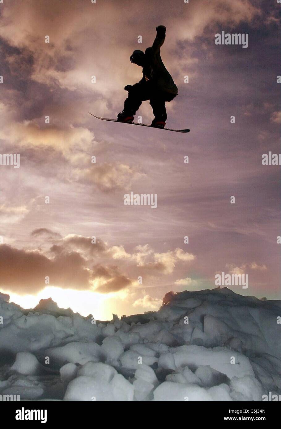 Board-X' Snowboard Festival Stock Photo - Alamy