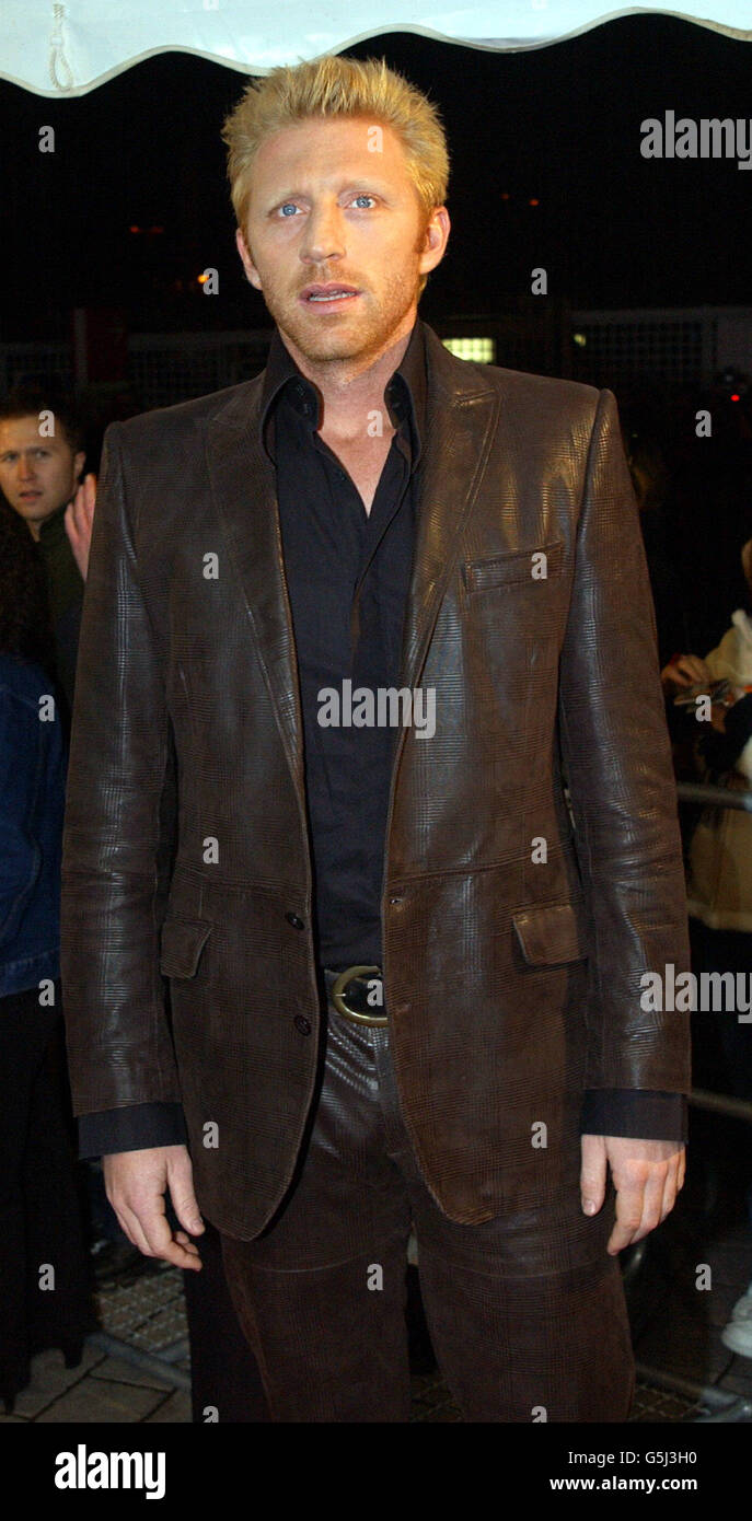 Boris Becker arriving at the MTV Europe Music Awards Stock Photo - Alamy