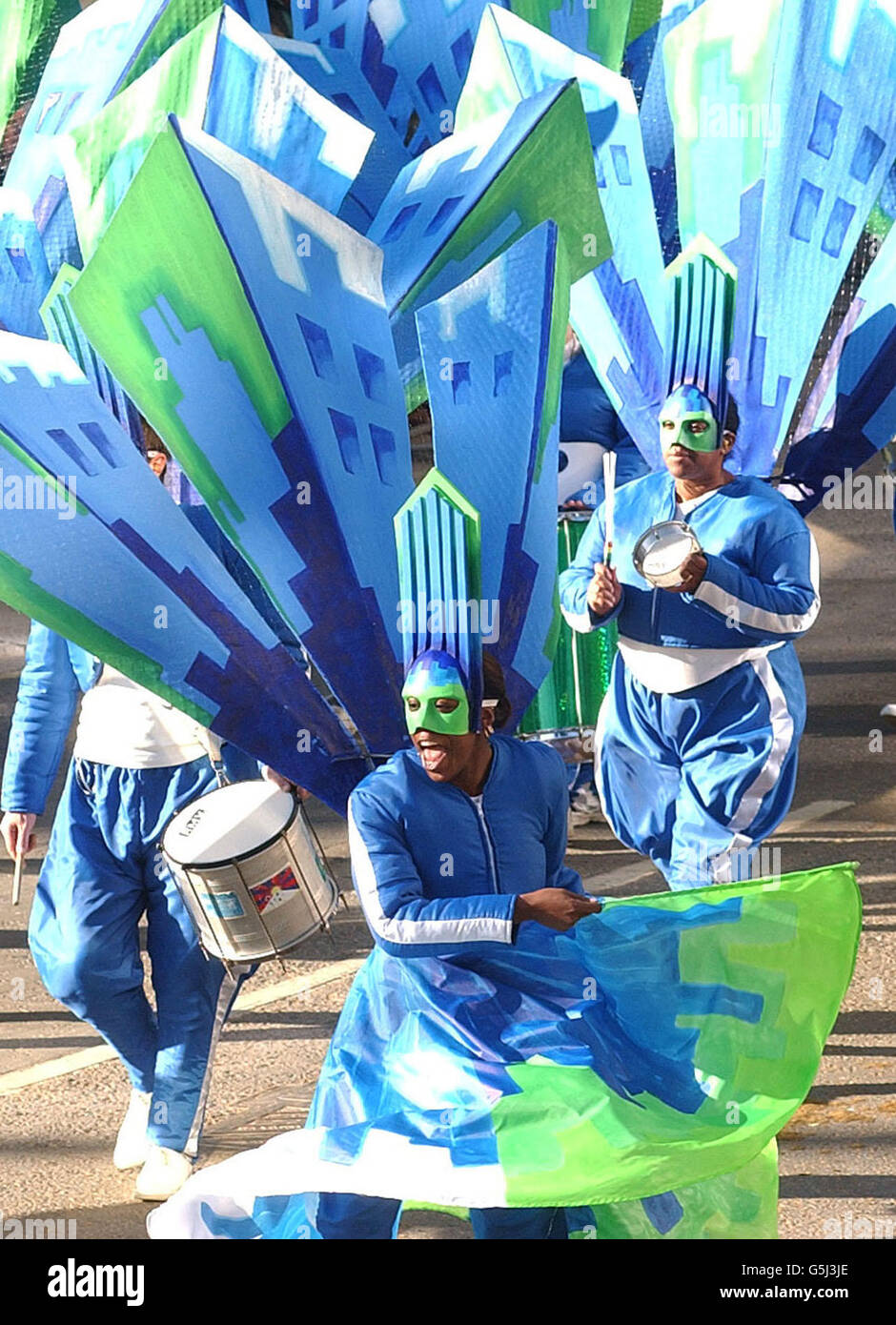 Dancer Tonia Scott (foreground) of London takes part in The Lord Mayor ...