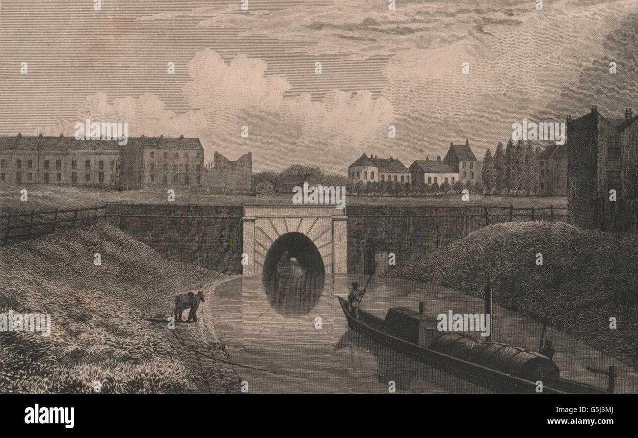 Islington canal london 19th century hi-res stock photography and images - Alamy