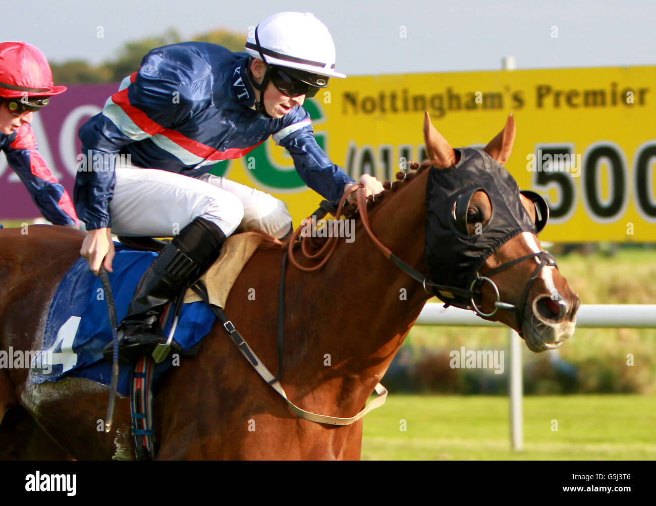 Horse Racing - Nottingham Racecourse Stock Photo - Alamy