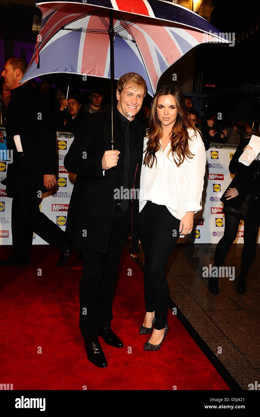 The Pride of Britain Awards 2012 - London. Kian Egan and Jodi Albert at ...