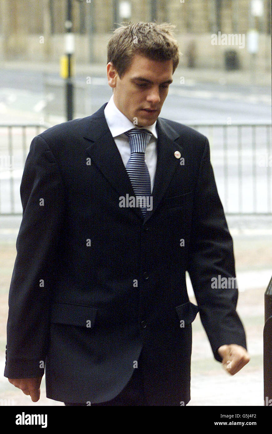 Football 1 2 half length crime jonathan woodgate hi-res stock ...