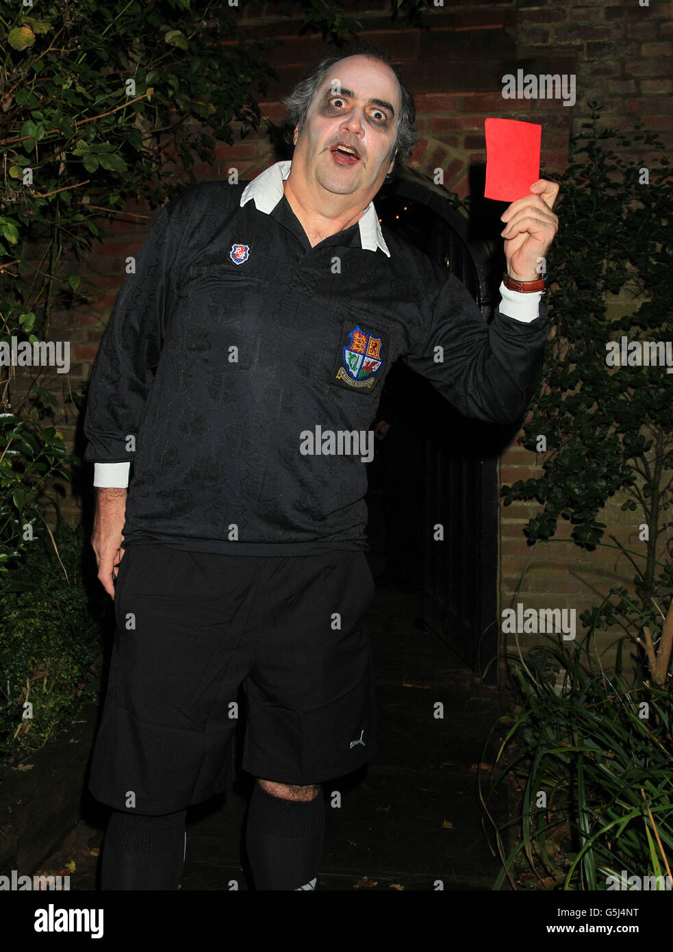 Danny baker arrives halloween party hosted jonathan ross hi-res stock ...