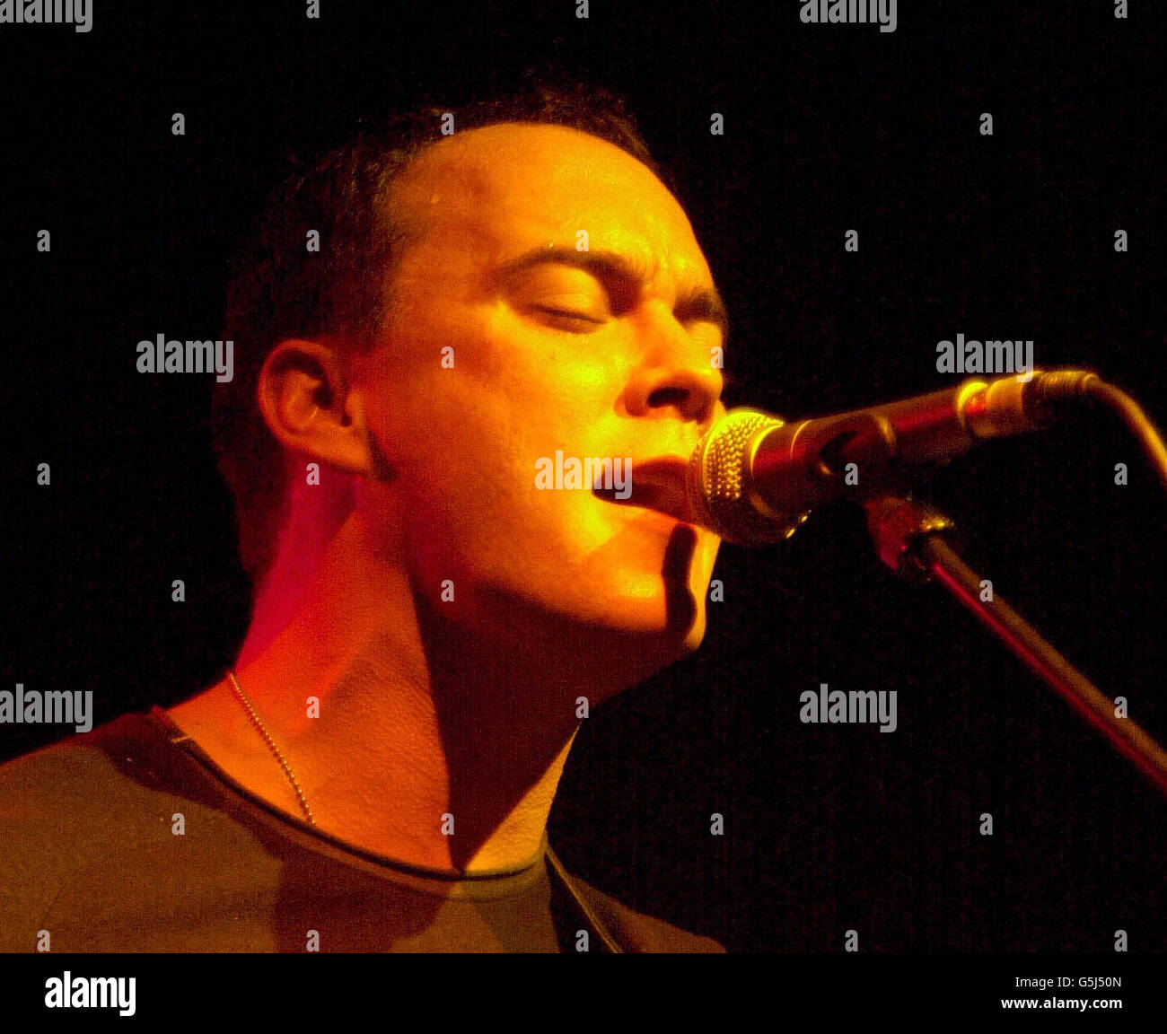 American folk rock singer Dave Matthews performs at the Hanover Grand ...