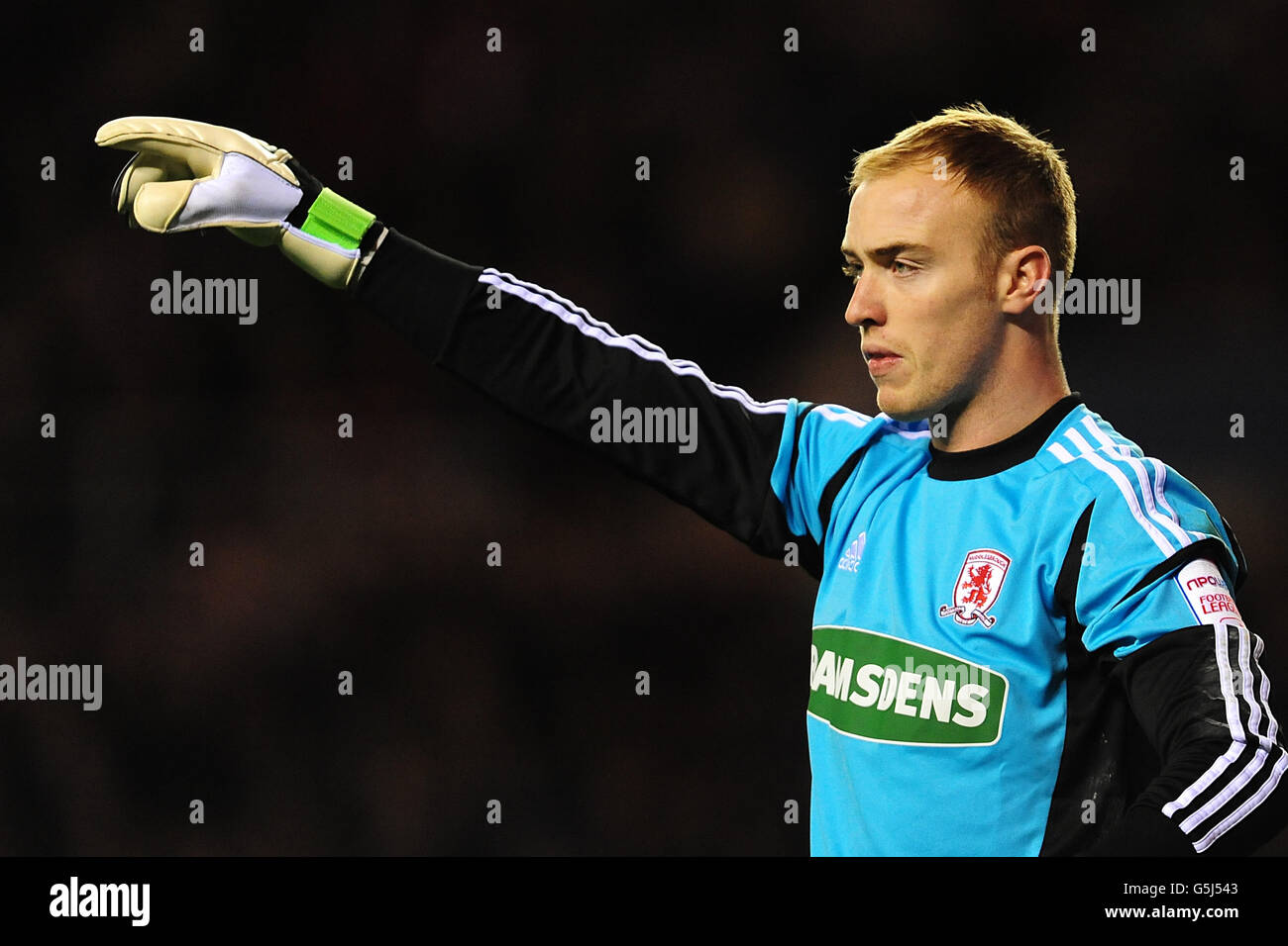 Middlesbrough goalkeeper jason steele hi-res stock photography and ...