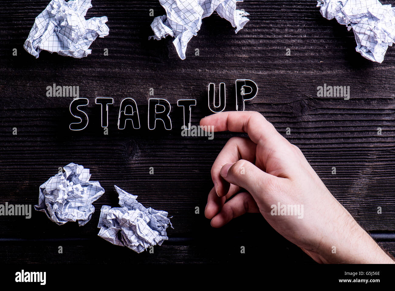 New idea concept unrecognizable hi-res stock photography and images - Alamy