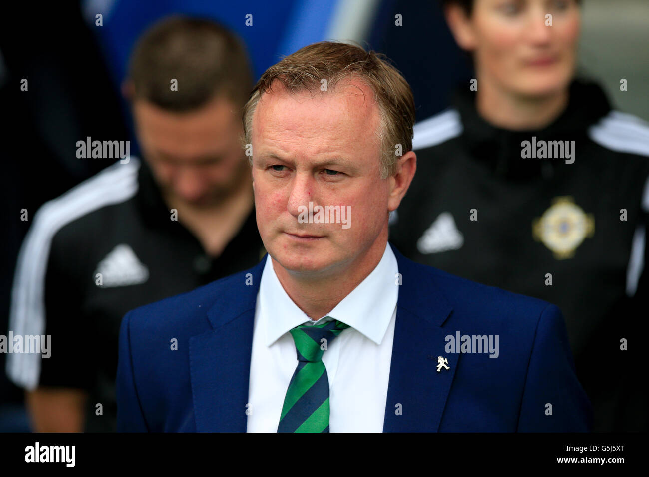 Northern Ireland manager Michael O'Neill before the UEFA Euro 2016 ...