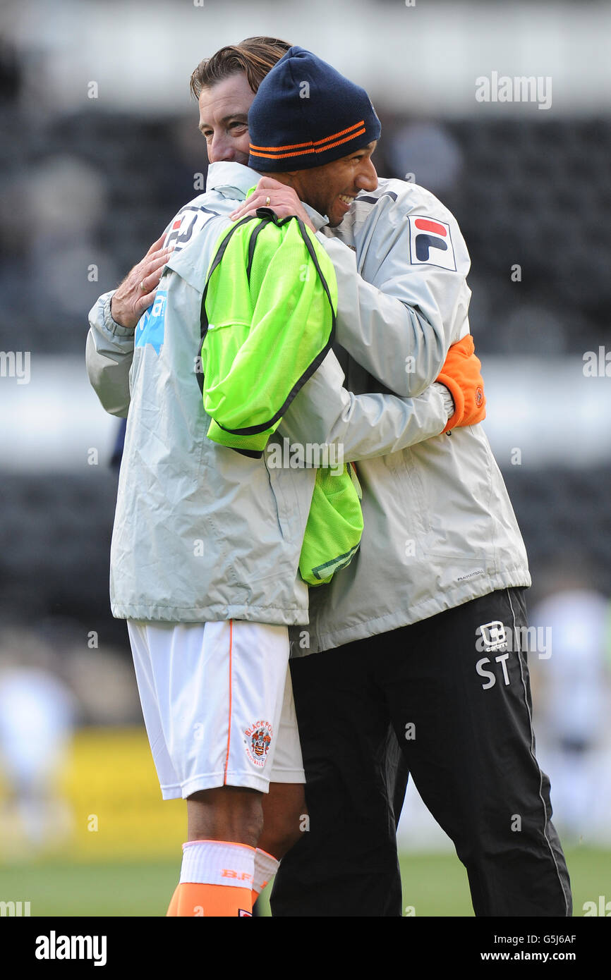 Blackpool caretaker manager steve thompson hi-res stock photography and ...