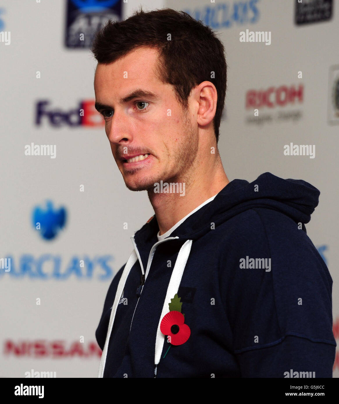 Great Britain's Andy Murray during a Press conference ahead of the ...