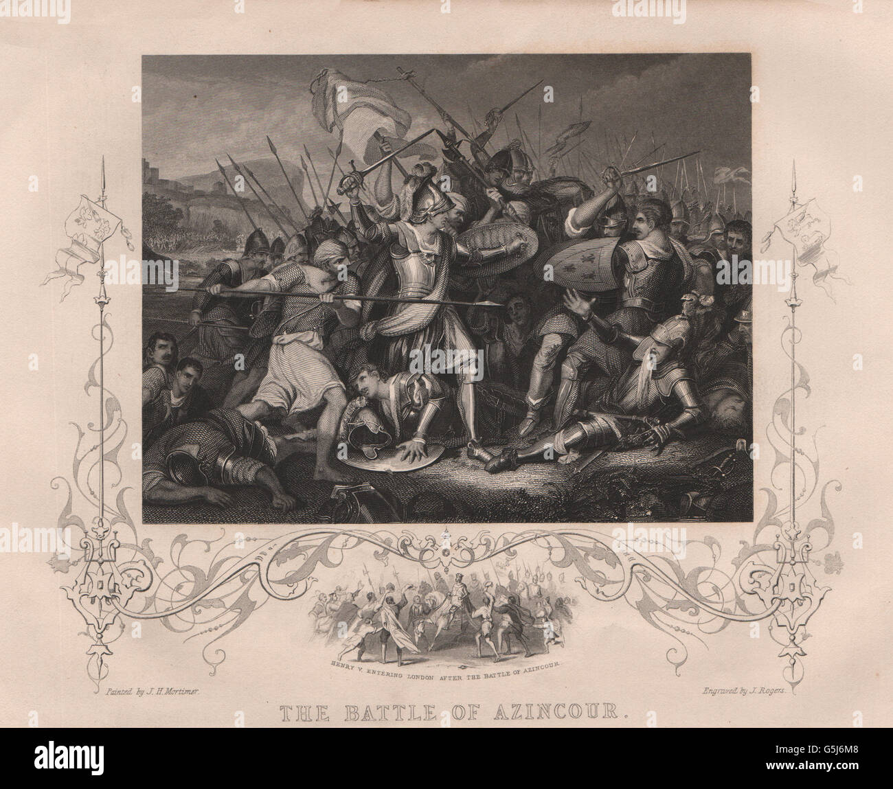 Battle of agincourt hi-res stock photography and images - Alamy