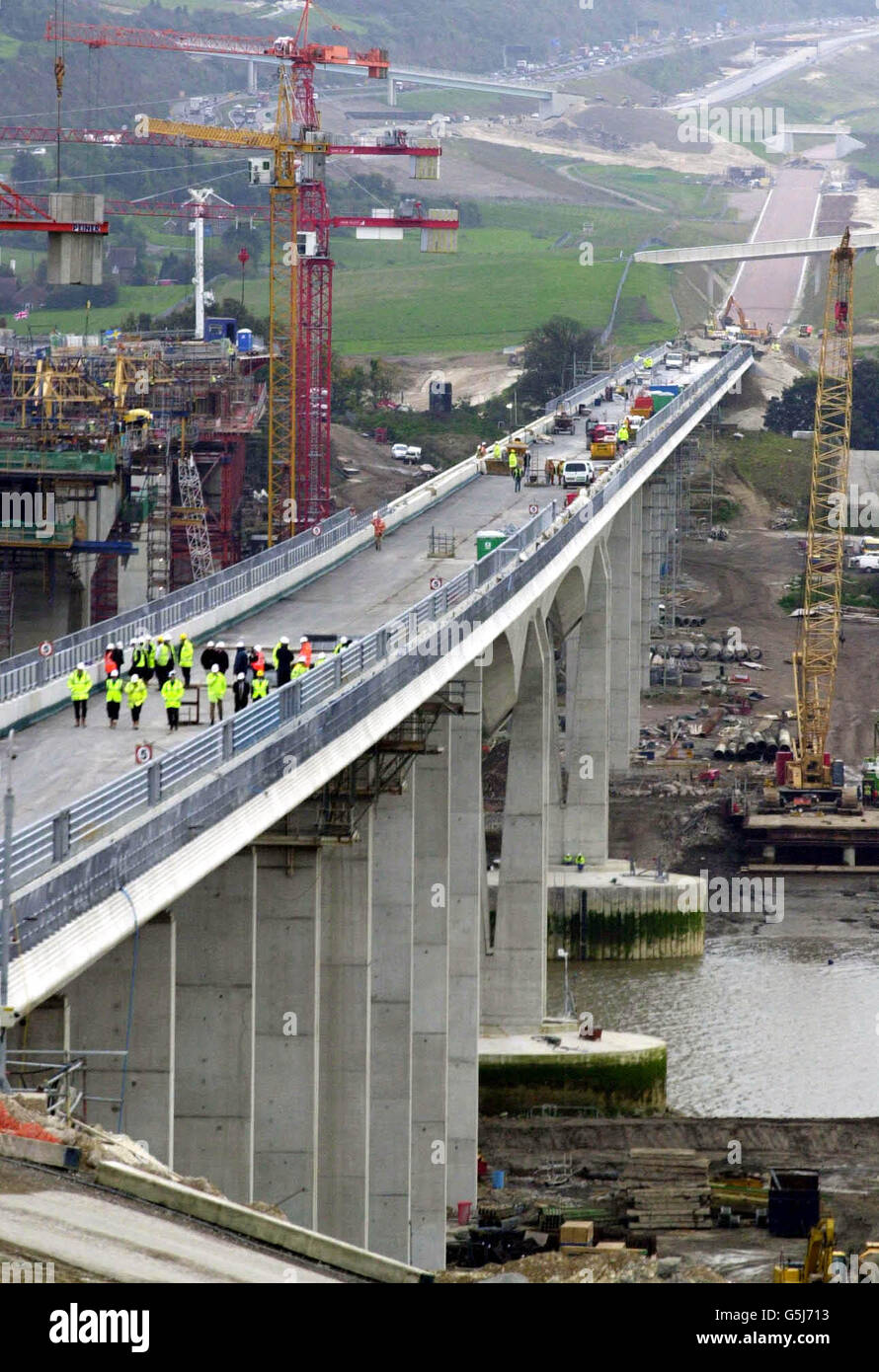M2 medway bridge hi-res stock photography and images - Alamy